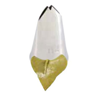 Насадка для кондитерского мешка лист Martellato / для начинки крема сливок / Всё для приготовления торта / Товары для кондитеров