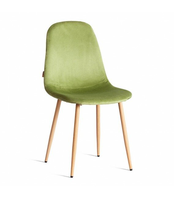 TetChair Стул BREEZE (mod. JSC-58) зеленый / натуральный (Комплект 2 шт.)