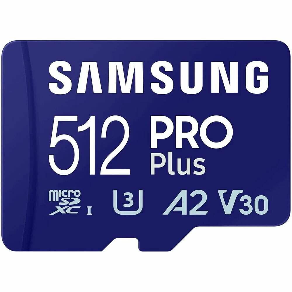 Micro SecureDigital 512Gb SDXC Samsung Pro Plus, UHS-I U3, class10 (MB-MD512SA)