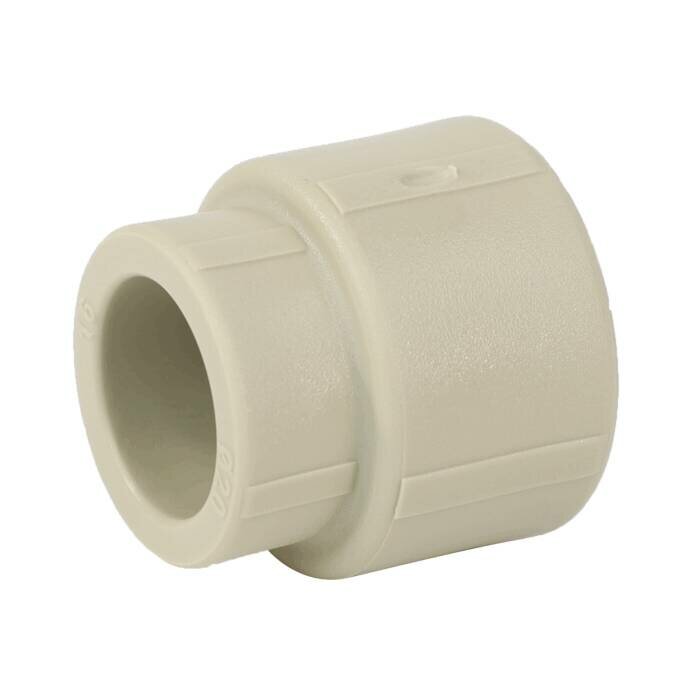 Муфта PP-R переходная серая Дн 25х20 внутренняя пайка VALFEX 10012520Г
