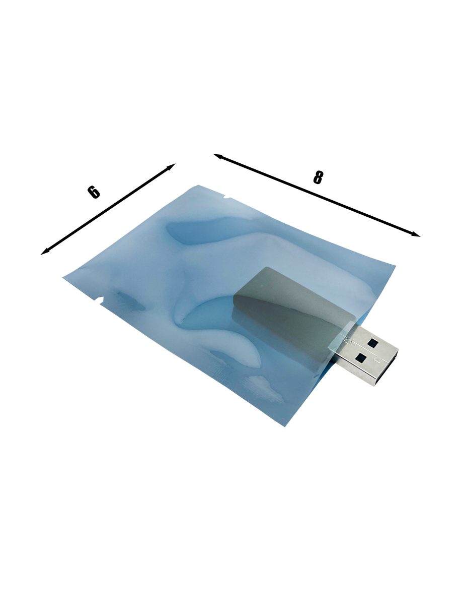 Антистатический пакет, размер 6x8 см, 30 шт в упаковке