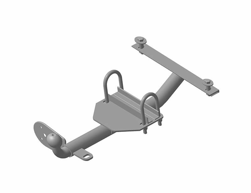 Фаркоп AvtoS для KIA SPORTAGE (2001-2004) с универсальной электрикой и сертификатом в комплекте, арт.(KI 11+electr)