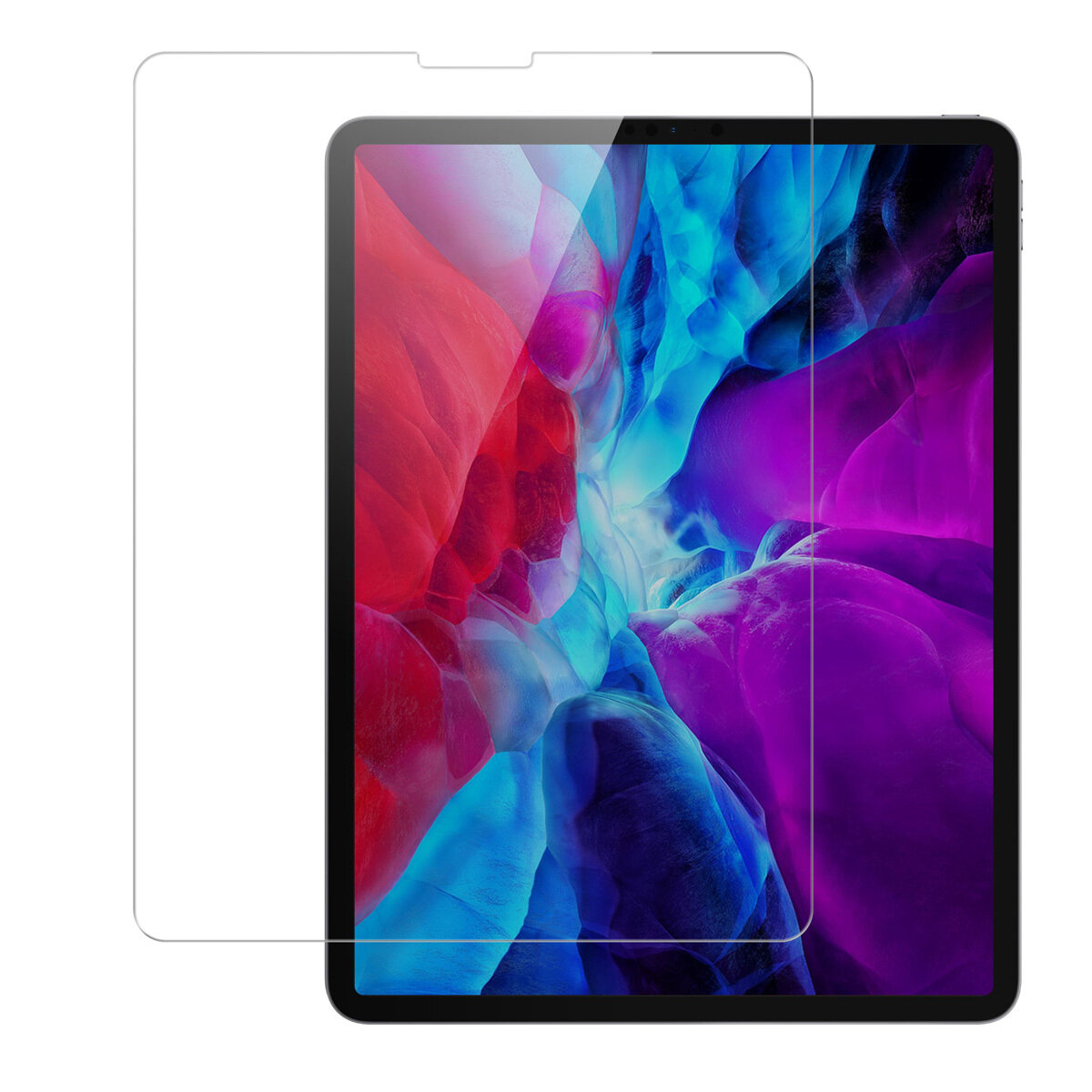 Полноэкранное защитное закаленное стекло Capdase Premium Tempered Glass для Apple iPad Pro 12.9" (модели 2017 и 2015)