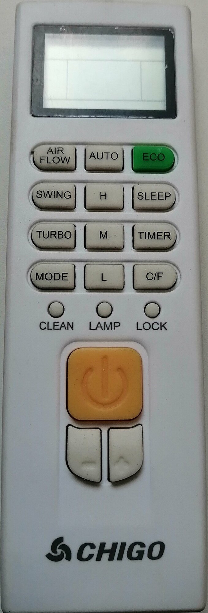 Пульт ДУ Chigo ZH/JA-03, для кондиционера, оригинальный, белый