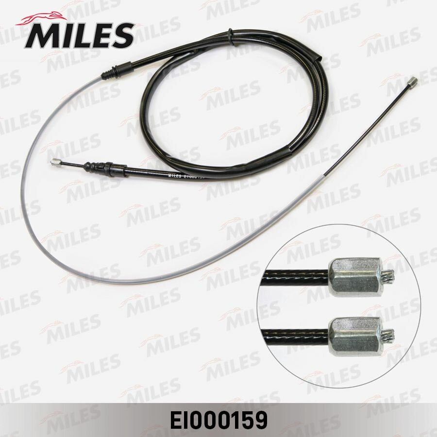 MILES Трос стояночного тормоза PEUGEOT 308/ CITROEN C4/ DS4 EI000159