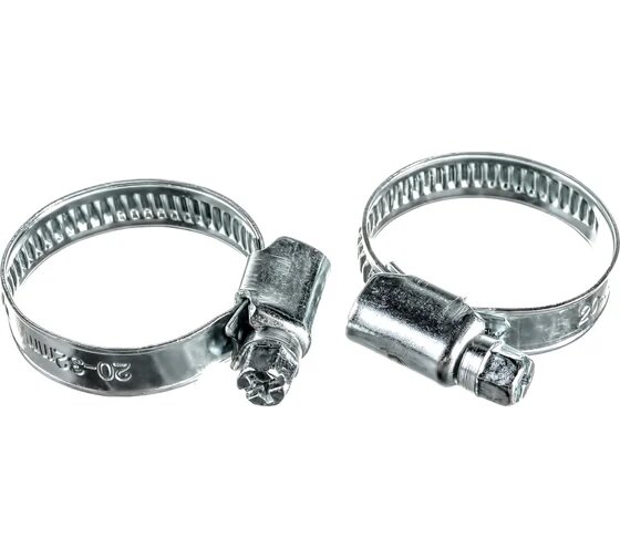 Червячный хомут оцинк Gigant 20-32 мм/9 W1, 25 шт G/1/30