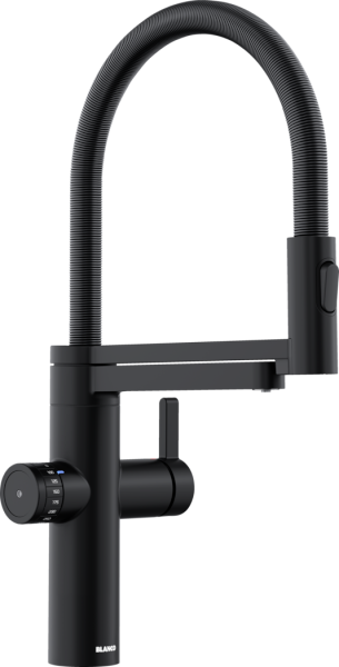 Смеситель для кухни Blanco Drink.Filter Evol-S Pro черный матовый с краном для питьевой воды