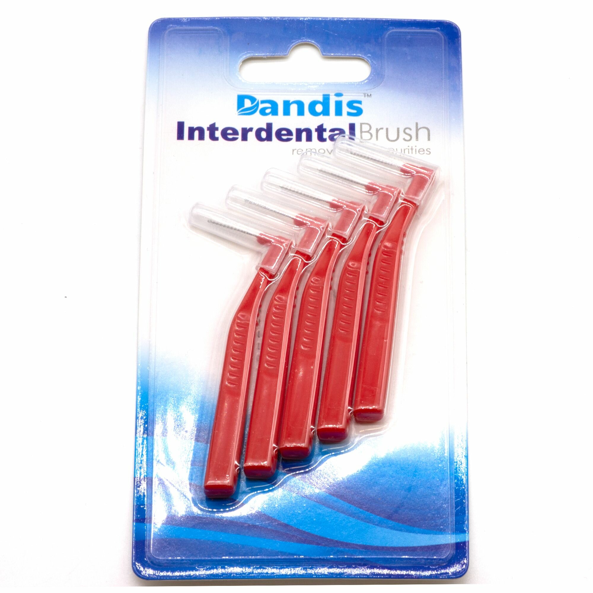 Межзубные ершики 1,2 мм, красные, ухода за брекет системами, импланты, коронки, мостовидные протезы