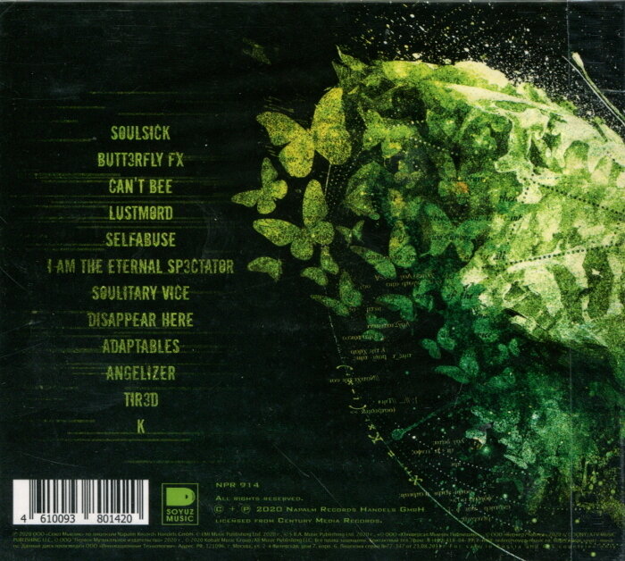 Компакт-диск Moonspell — The Butterfly Effect (RU)(CD) — фото 1