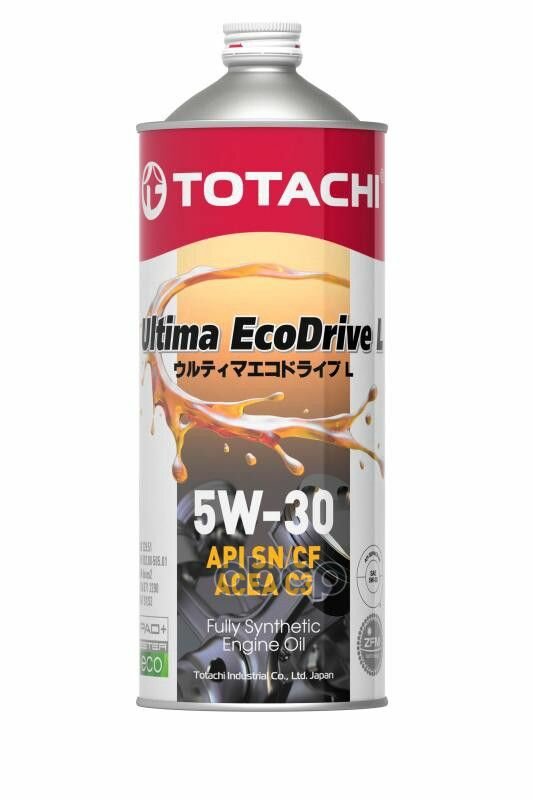 TOTACHI Масло Моторное Totachi 12101 /4562374690912/ Ultima Ecodrive L Sn/Cf 1л.