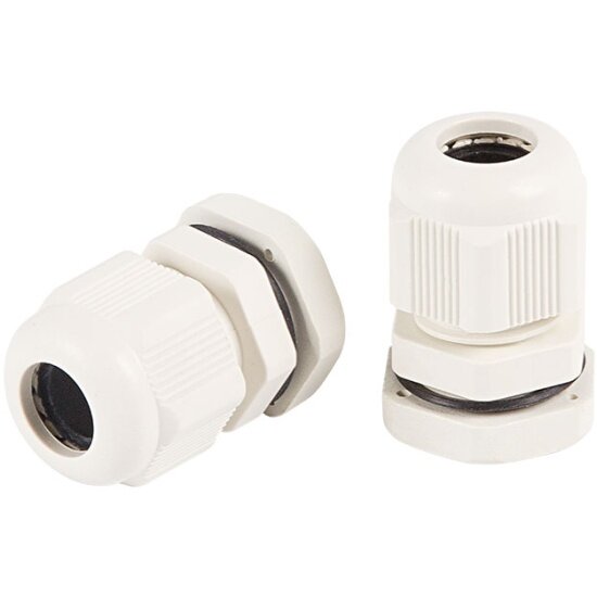 Кабельный ввод Rexant PG-13.5 (6-12 мм), серый, 100 штук