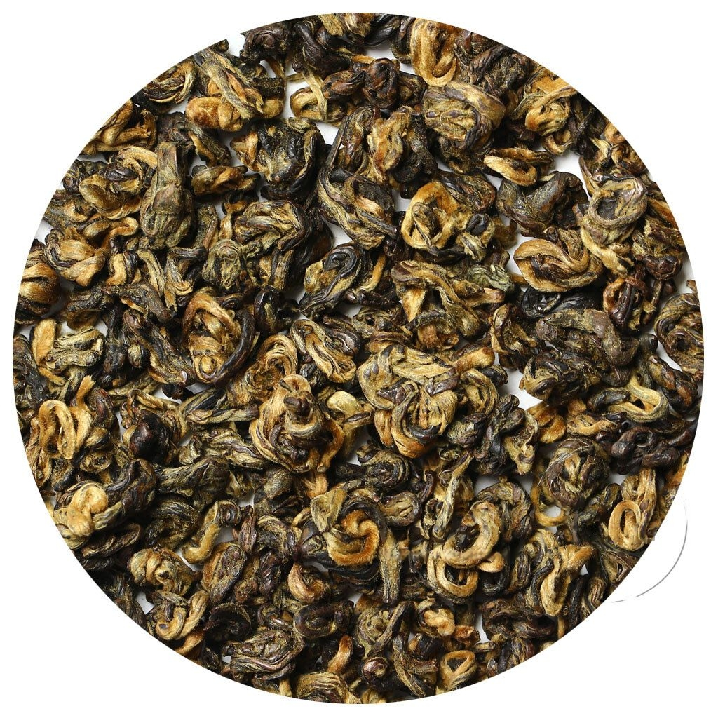 Чай красный Хун Би Ло (Красная Спираль), Китайский чай, не ароматизиролванный, листовой чай, 200 г