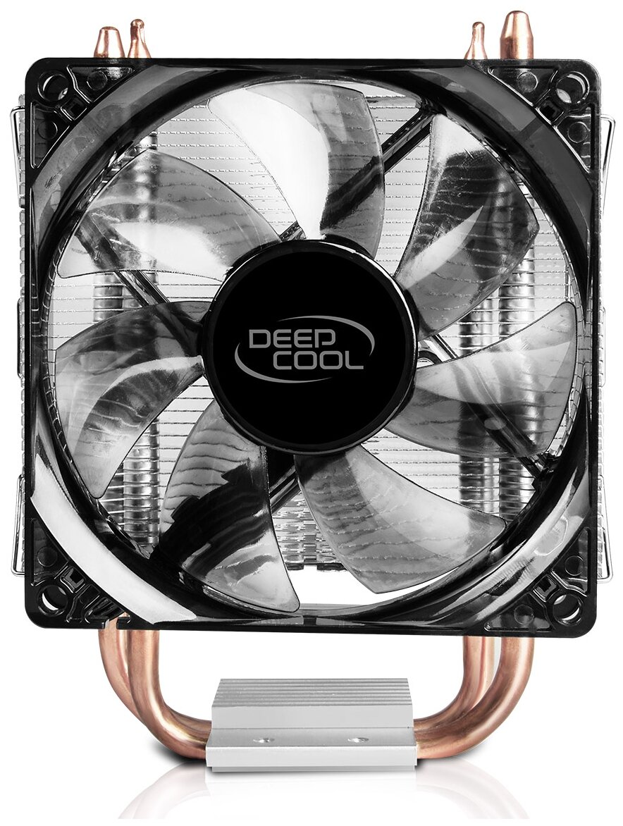 Кулер для процессора Deepcool GAMMAXX 200 V2 S-1700, TDP 100W, черный/серебристый (DP-MCH2-GMX200-V2)