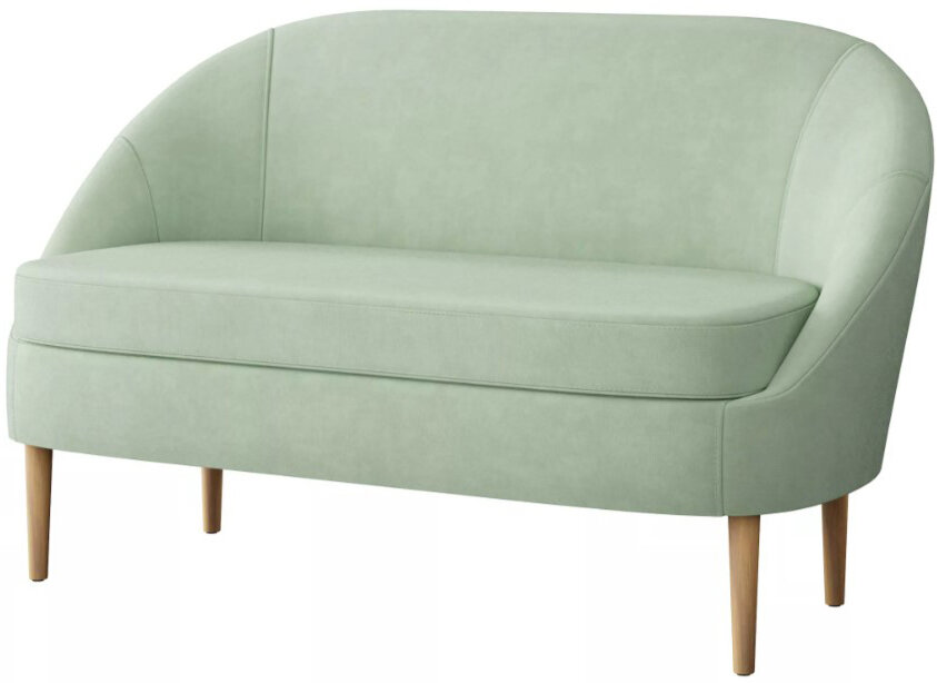 Диван Комо, с деревянными ножками, велюровая обивка Вивальди 9