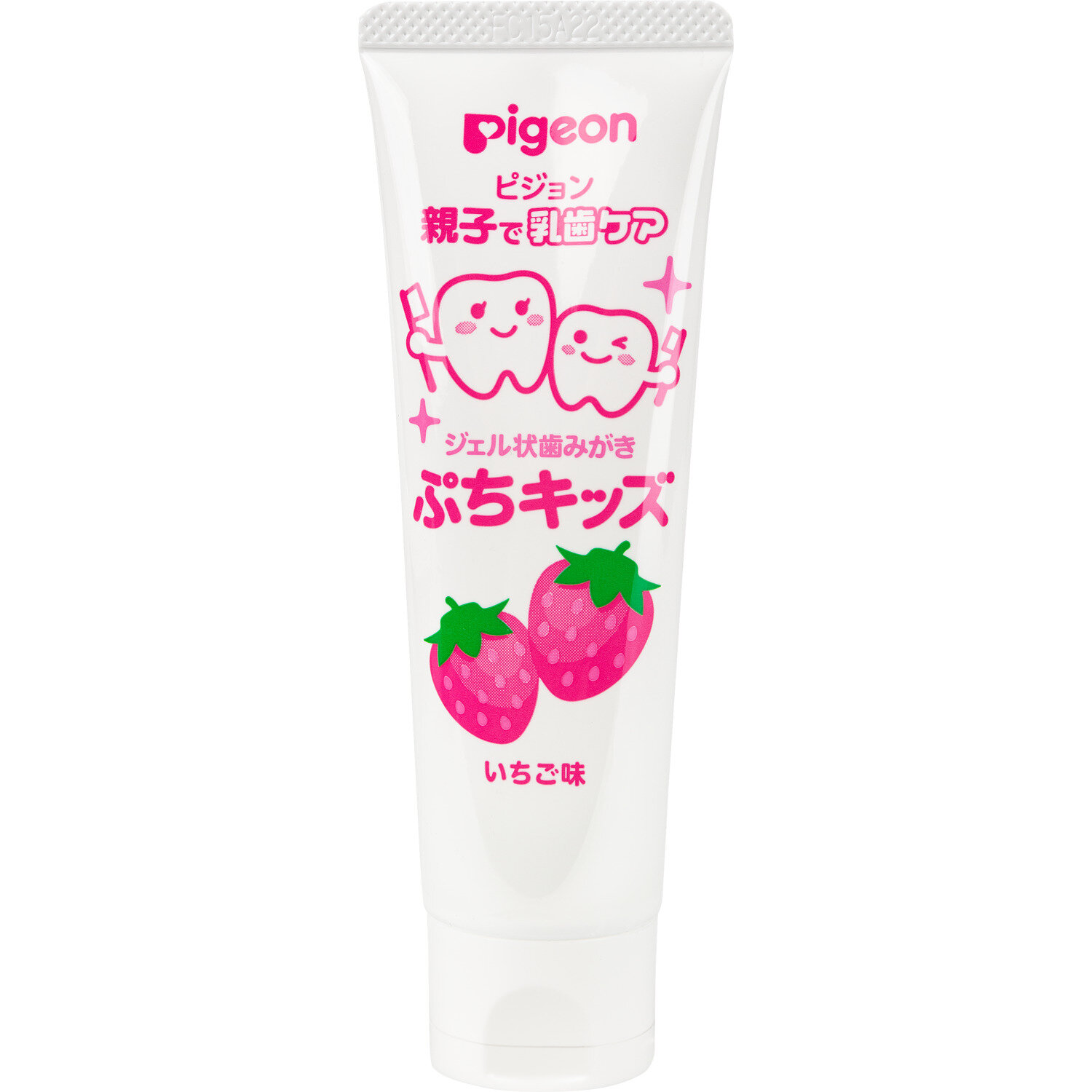 Детская зубная паста Pigeon с ароматом клубники (с 18 мес), 50 г