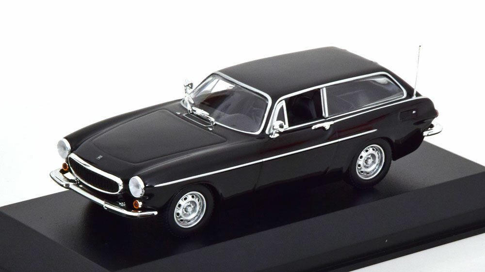 Модель коллекционная MAXICHAMPS Volvo P1800 es 1971 black / вольво П1800 черный
