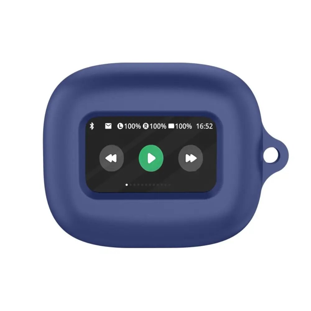 Силиконовый чехол для наушников JBL LIVE BEAM 3, Мини Bluetooth наушники-вкладыши, защитный корпус для телефона с крючком для беспроводных наушников