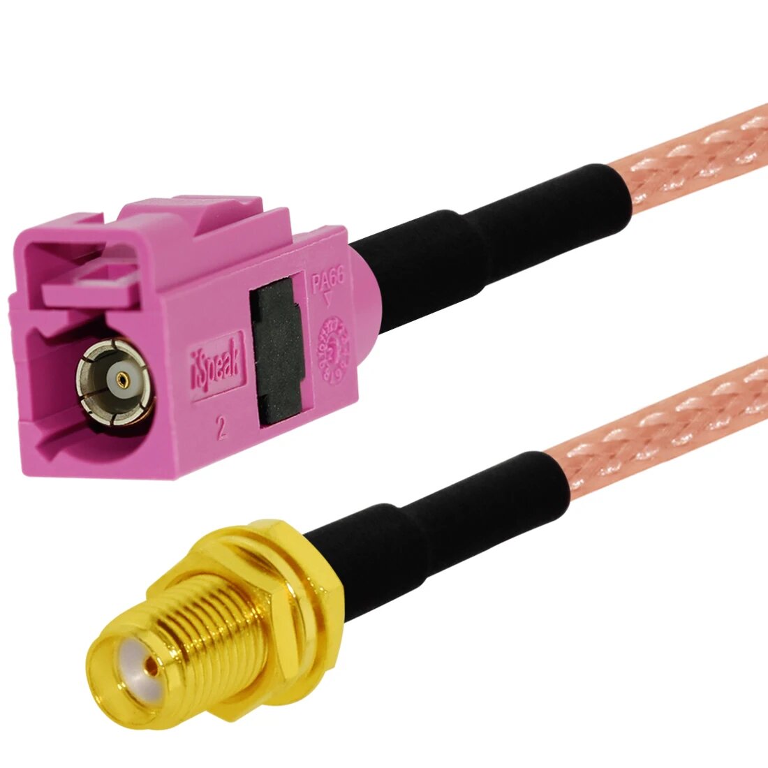 DexMRtiC SMA-Fakra кабель RG316 15/30/50/100 см 30CM, SMA-Fakra H