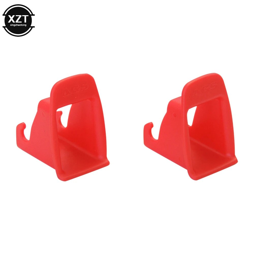 Новые 2- шт. направляющие защелки для пассажирских автомобилей, детские сиденья, общий интерфейс Isofix, направляющая защелки ремня, детали автокресла SOFIX red