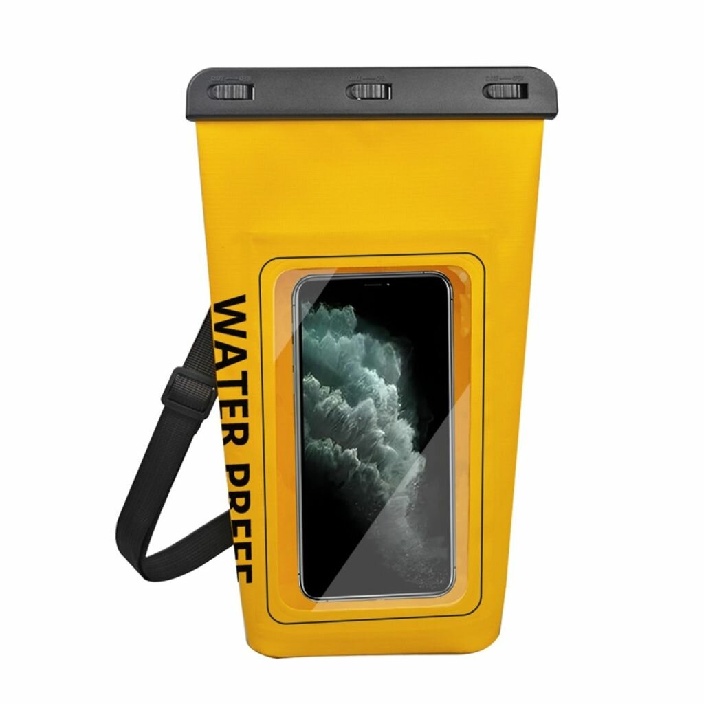 Аксессуары для путешествий,2L большой водонепроницаемый чехол для плавания и подводного плавания - желтый,