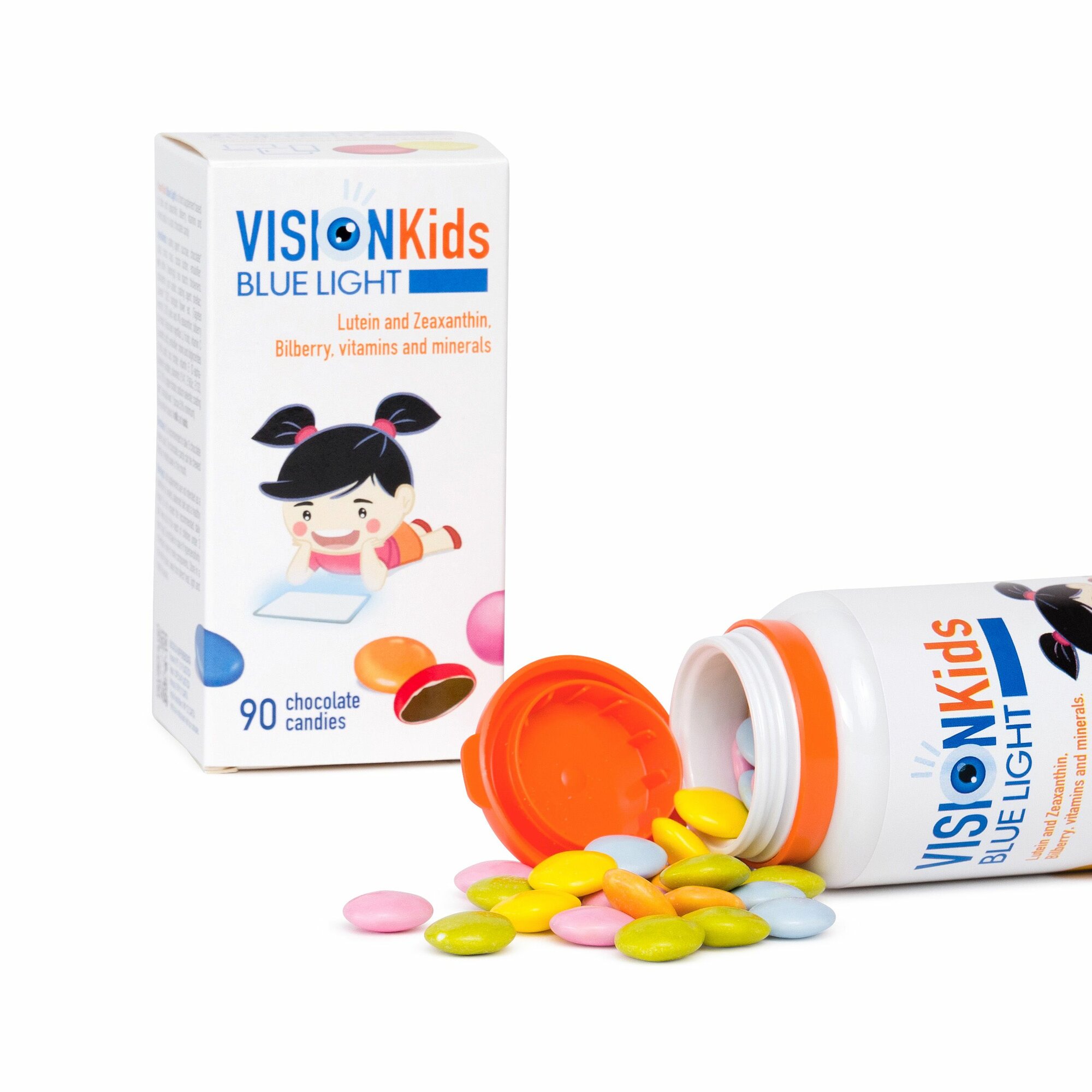 Вижн Кидс Блю Лайт / Vision Kids Blue Light . Форма выпуска: конфеты массой 1000 мг