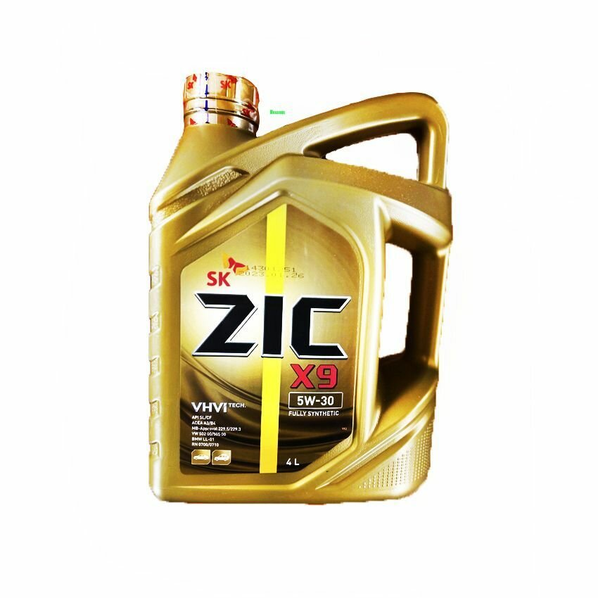 ZIC X9 5W-30 4л синтетическое моторное масло
