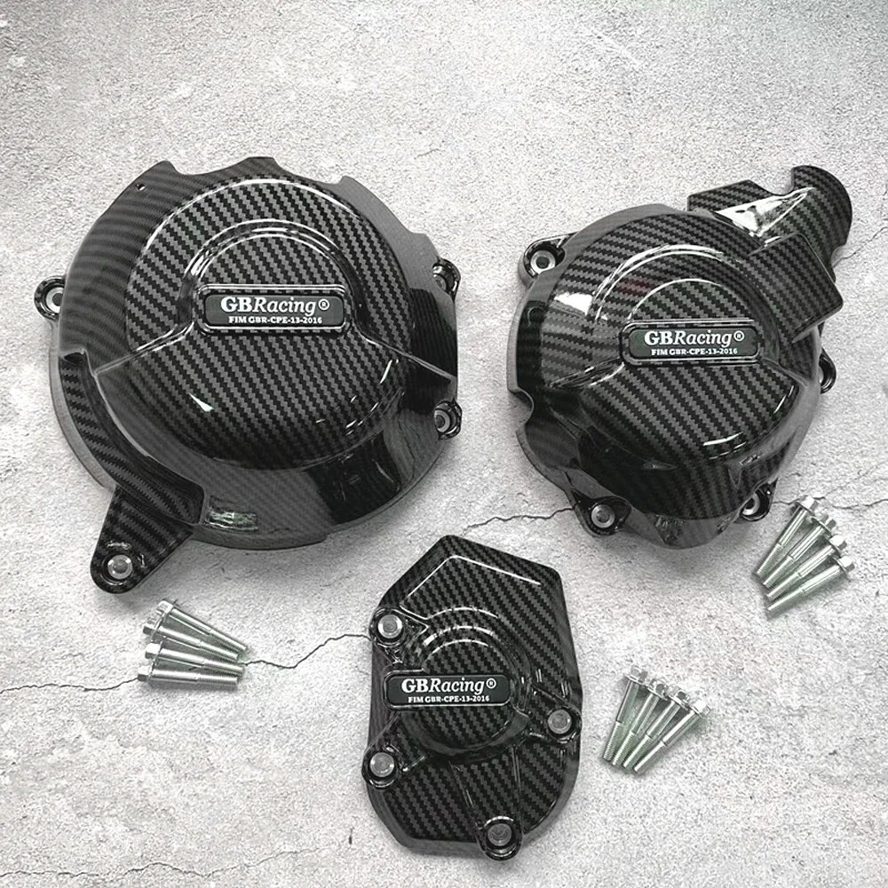 Крышка двигателя мотоцикла для Kawasaki Z1000 Z1000SX 2011-2024 Carbon Look