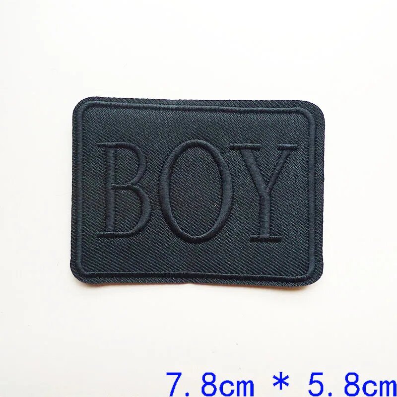 Вышитые нашивки Black Leaf sudu Темно-синий, T803