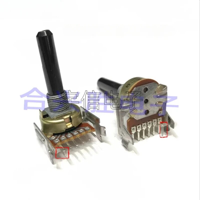 Двойной потенциометр B50K 30 мм