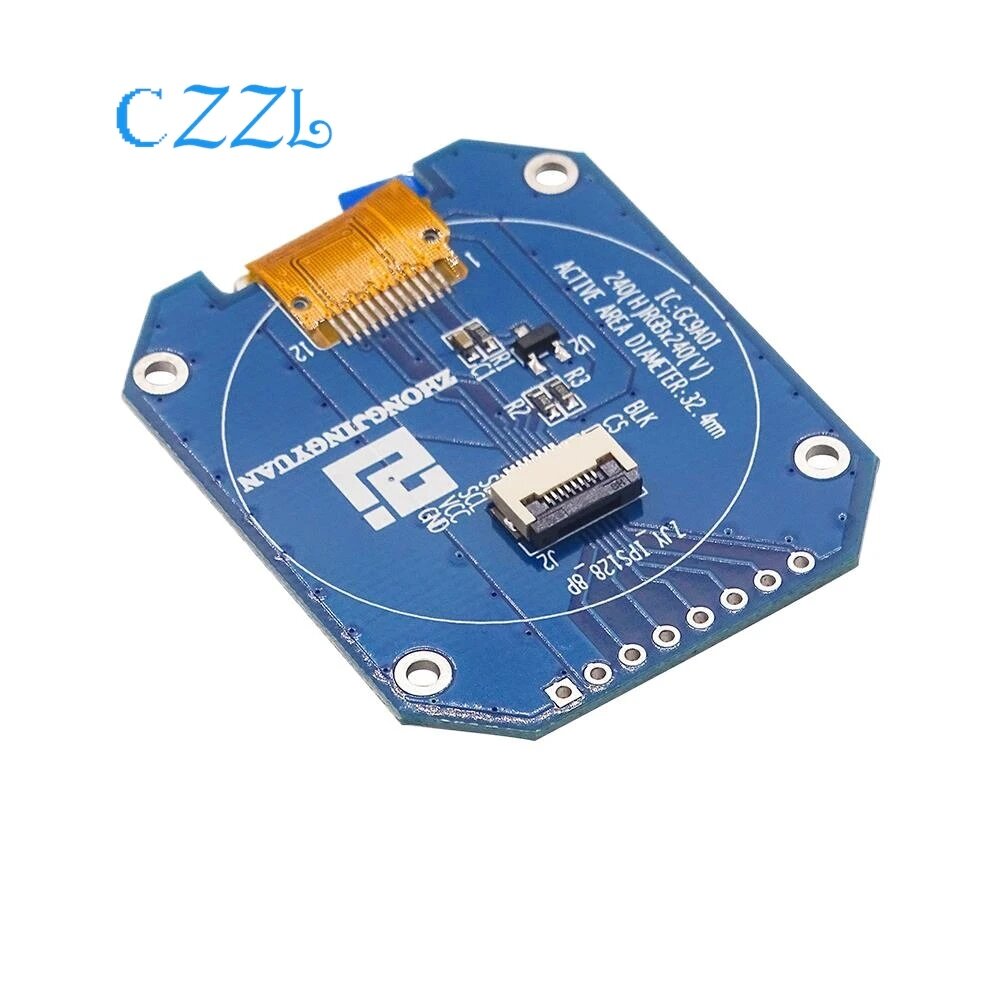 1.28" TFT LCD модуль HZWDONE, LCD module A style — фото 1