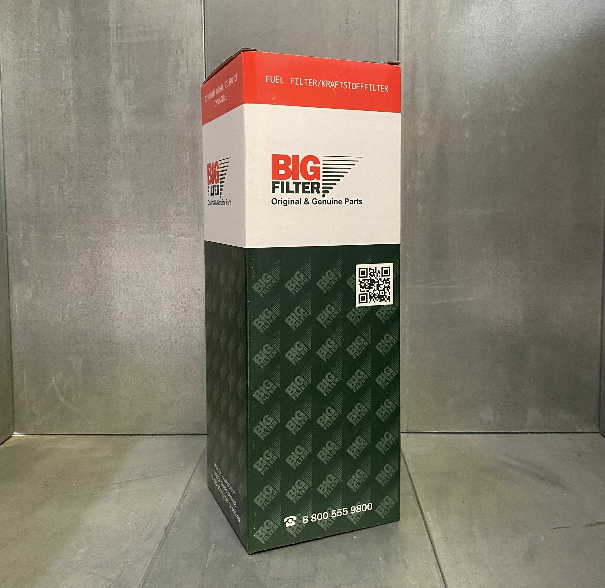 GB-6245 Фильтр топливный BIG FILTER для CLAAS, DAF, KAMAZ, MERCEDES-BENZ