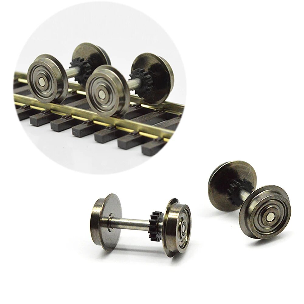 Металлические колеса 1:87, 10pcs