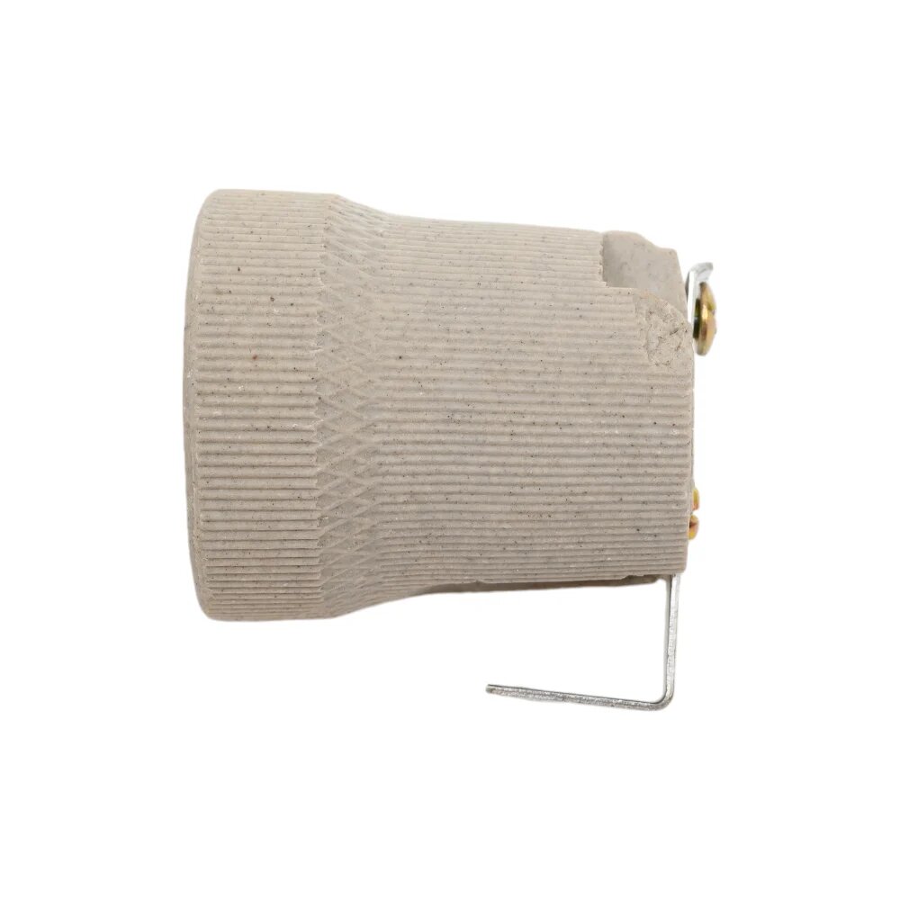 Электрический патрон Navigator NLH-CL-H-E27, керамический, с держателем, Е27 71619