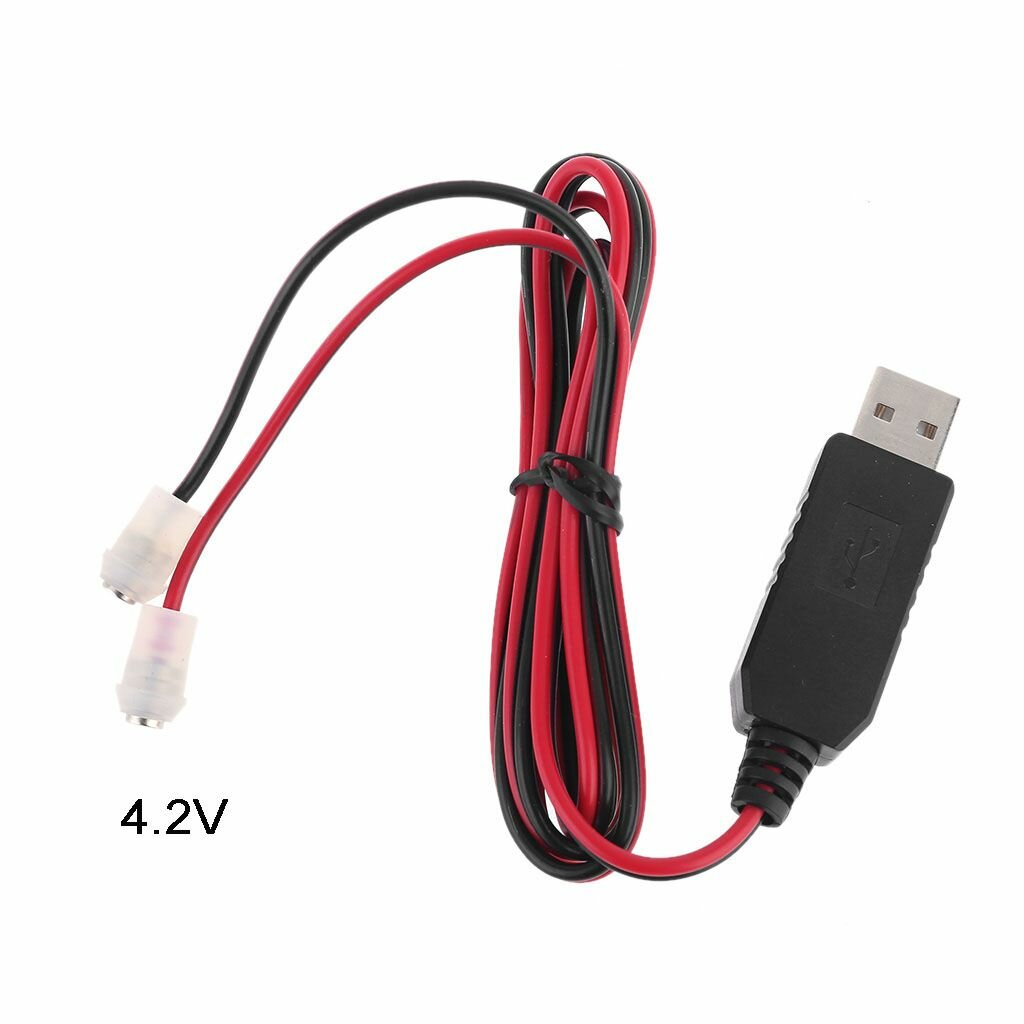 1 м 3,7 В 18650 26650 аккумулятор 5 В USB-4,2 В магнитный кабель питания для вентилятора, динамика, светодиодный фонарик