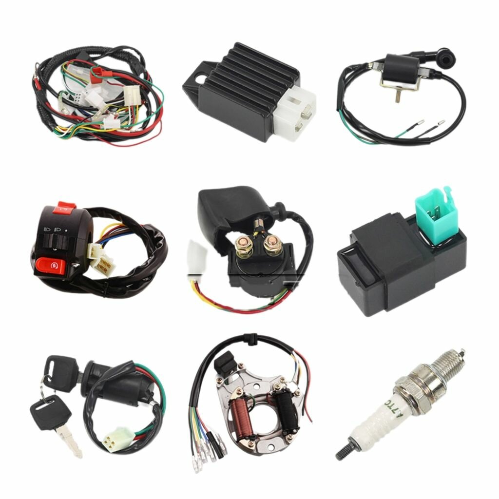 Комплект жгутов проводов для картинга Go Kart 50 70 90 110cc Pit Dirt Bike