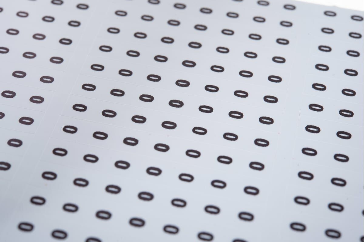 REXANT МС-1 Самоклеящиеся маркеры от 0 до 9 07-6201 набор для маркировки и нумерации