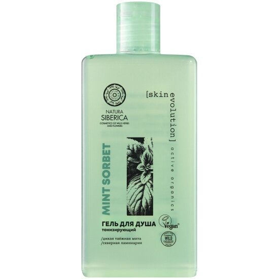 Гель для душа Natura Siberica Mint sorbet, Skin Evolution, 270 мл