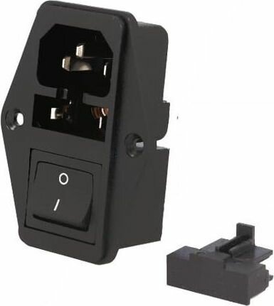 Разъем SCHURTER 4304.6079 Разъем: питания AC гнездо "папа" 10А IEC 60320 пайка -25-70 град. C 1шт