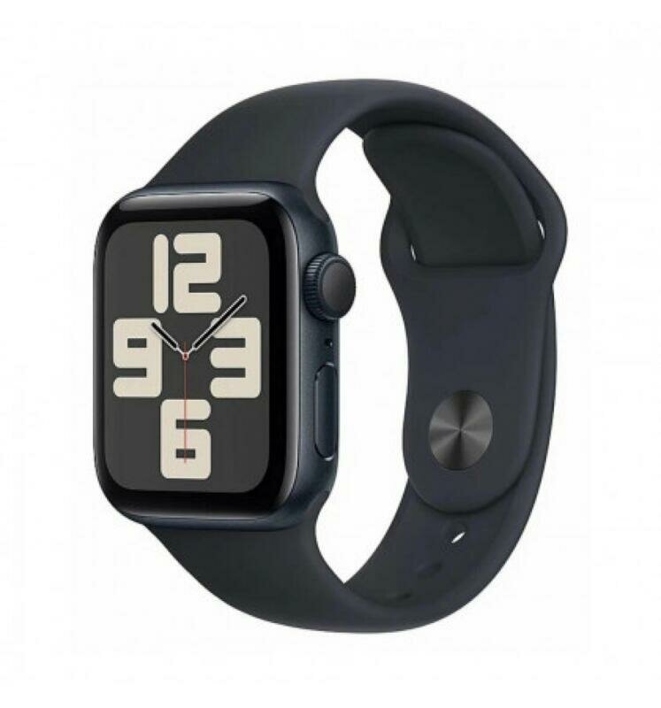 Умные часы Apple Watch Series SE 2024 44mm Aluminium Case, Midnight Sport Band S/M