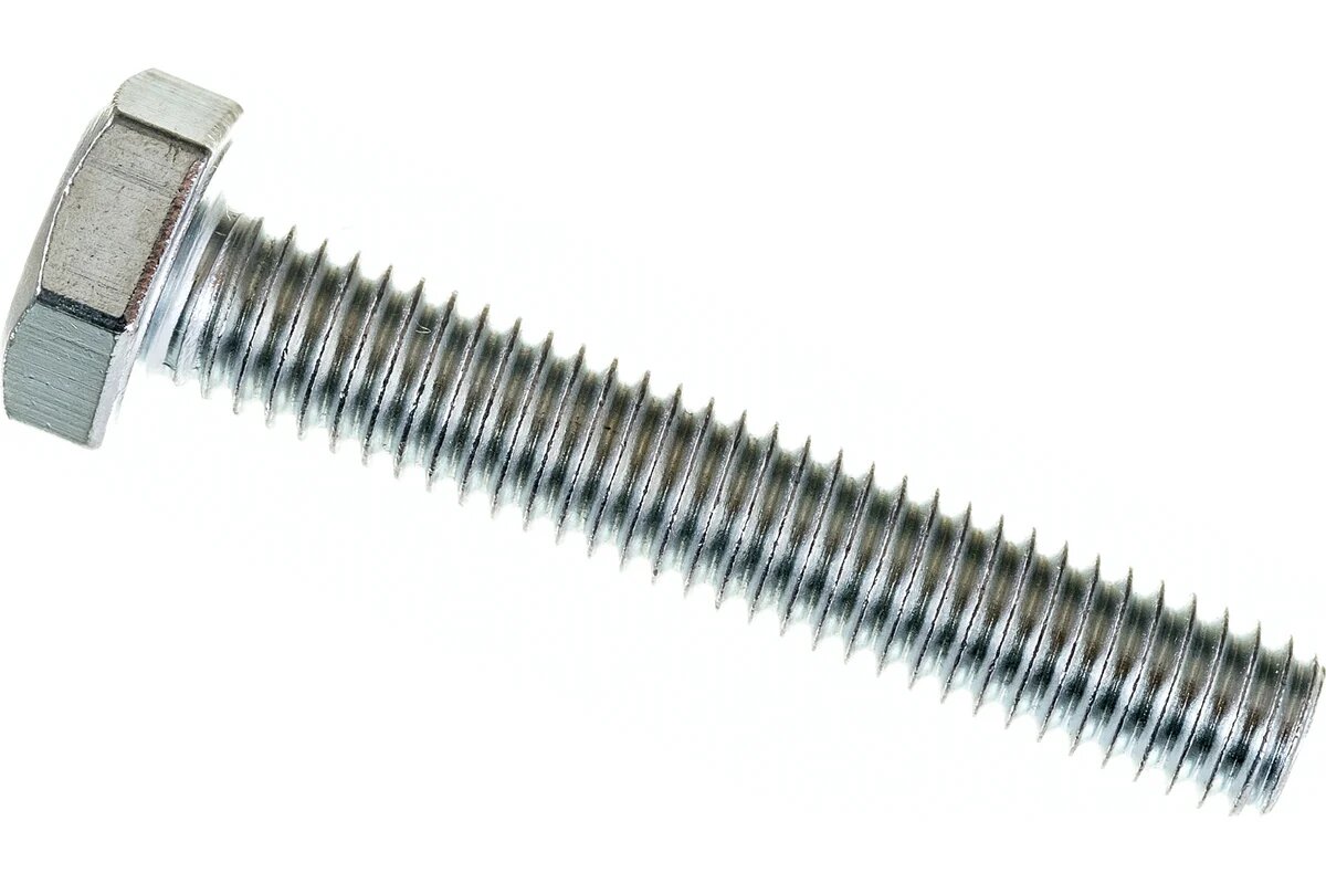 Госкреп Болт DIN933 М6x35, метрическая резьба, концевой крепеж, 8 шт, 6-0047950