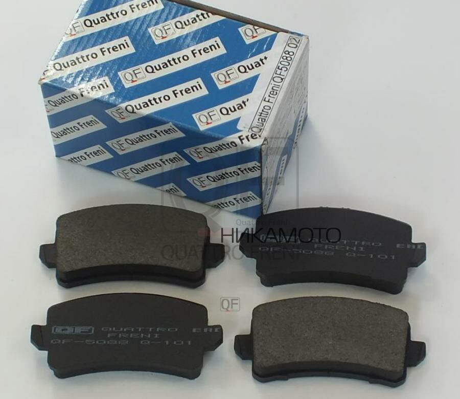 QUATTRO FRENI QF508802 Колодки тормозные дисковые к-т с мех. индикатором износа задн. HAVAL JOLION (4WD)