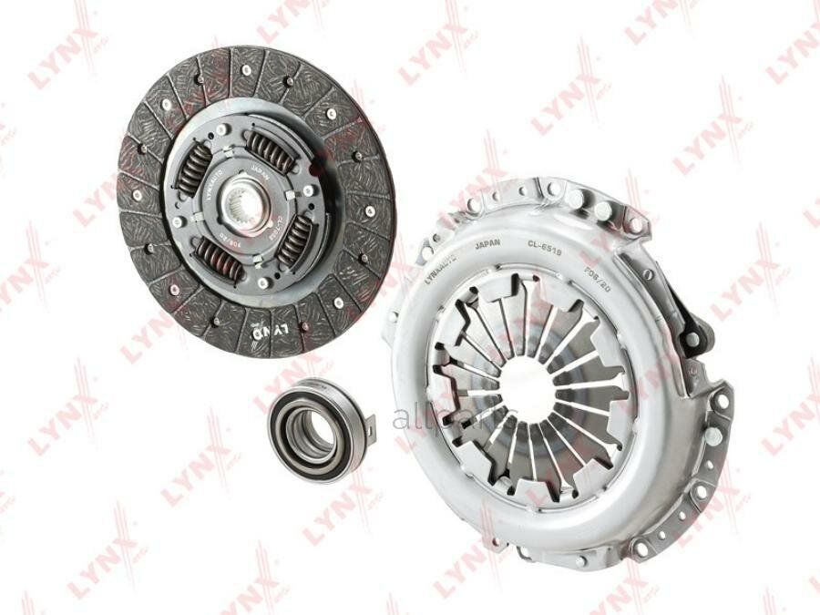 LYNXAUTO CL-1144 Комплект сцепления (d 215 mm) HYUNDAI Lanrta I 1.6-1.8 90> / Sonata(Y2/Y3) 2.0 91> MITSUBISHI Caris