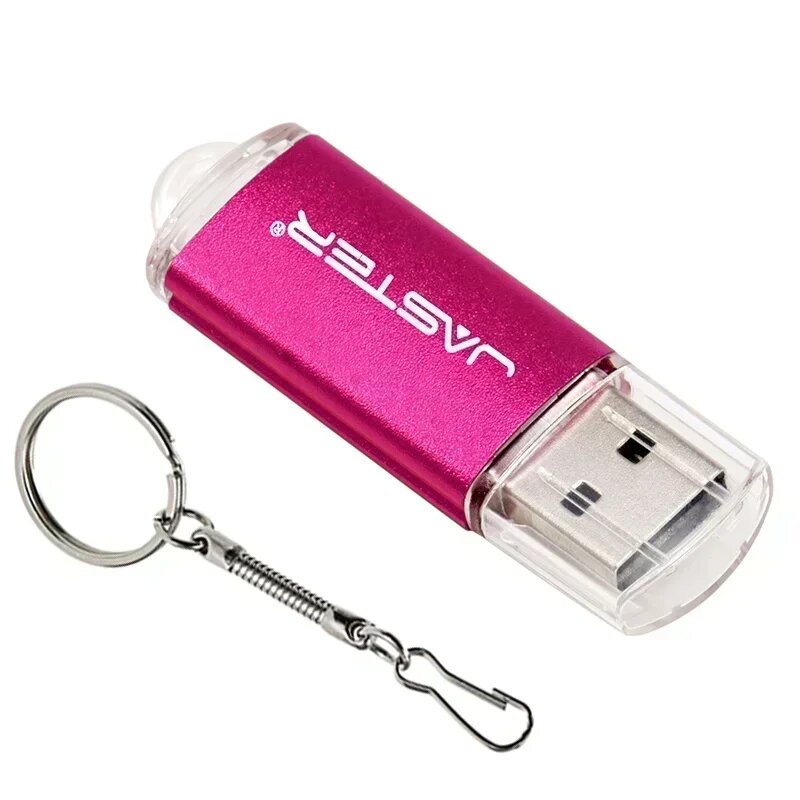 Высокоскоростной USB-флешка 1 ГБ/2 ГБ, металлическая карта памяти 128 ГБ USB 2.0 PenDrive 256 м/512 м флешка, водонепроницаемый диск памяти в подарок, 64 ГБ