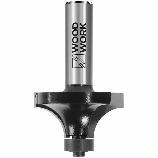 Woodwork Фреза радиусная для искусственного камня 939.1319.12, D=38,1 R=12,7 L=65 I=19мм S=12мм Z=2