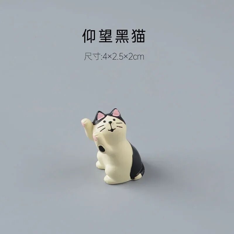 Статуэтка Zakka милая кошка османтус дерево C 73626-30