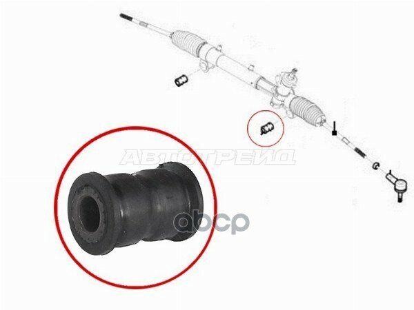 Сайлентблок рулевой рейки Chevrolet Captiva 06-15 / Opel Antara 06-15 Sat арт. ST-93743424B