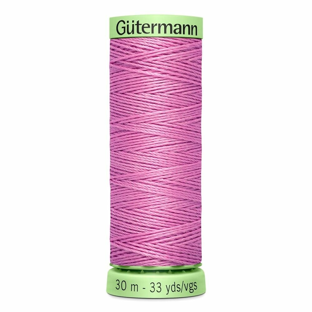 Декоративная нить Gutermann Top Stitch 30/30 м для отстрочки, 100% полиэстер, цвет 211 нежно сиренево-розовый, 5 шт (3)