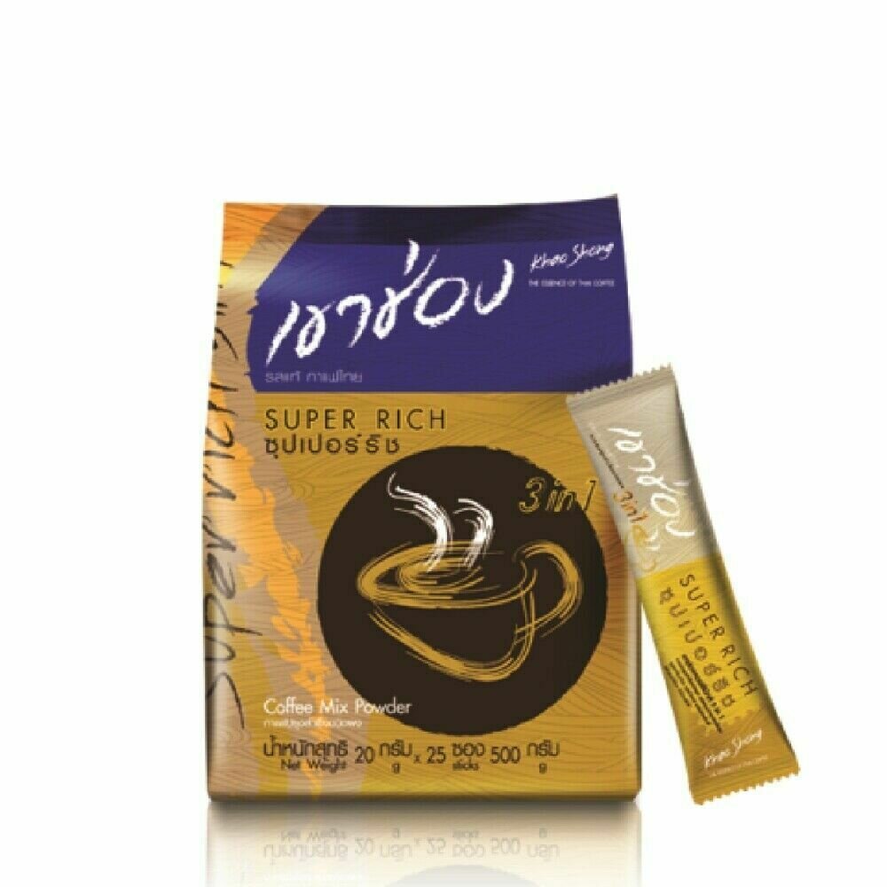 Тайский кофе растворимый Super Rich 3 в 1 25 шт