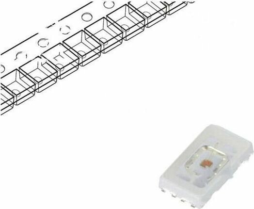 Светодиод LITE-ON LTW-5630SD590 LED SMD 5630 желтый 20-32лм 5,3x3x0,77мм 120 град. 2,2-3В 180мА 1шт