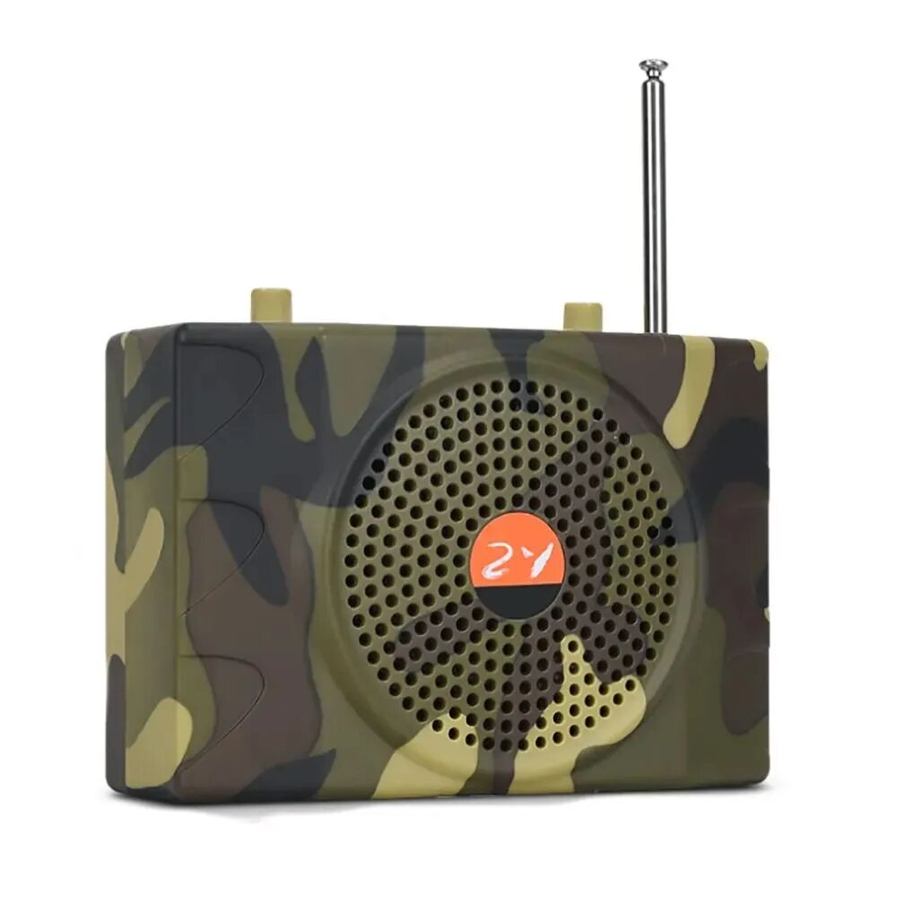 Манок Hunter Sound E-89 для охоты на гуся, утку, электронный, в виде радио, цвет хаки